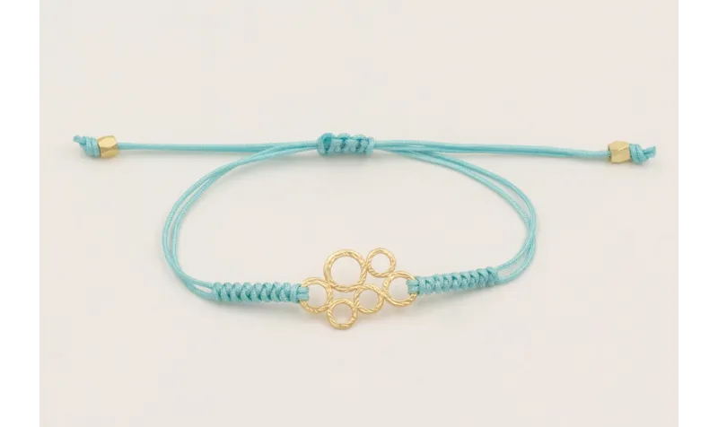 Hilo Macramé 1mm Azul claro / Hilos y Cordones, Algodón / Símil